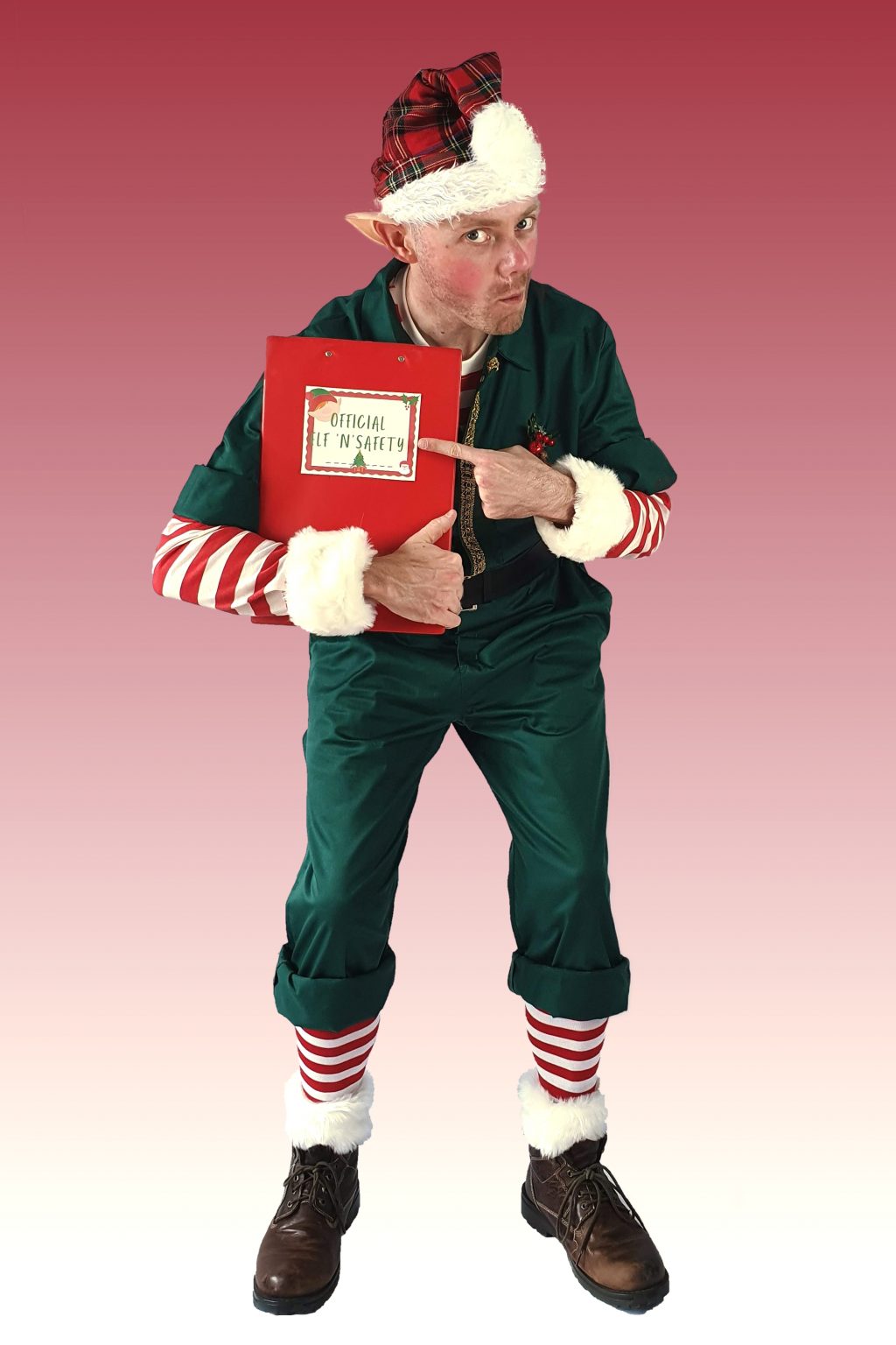 Elf n Safety Elf Hire | Character Entertainment | Parties | Walkabout